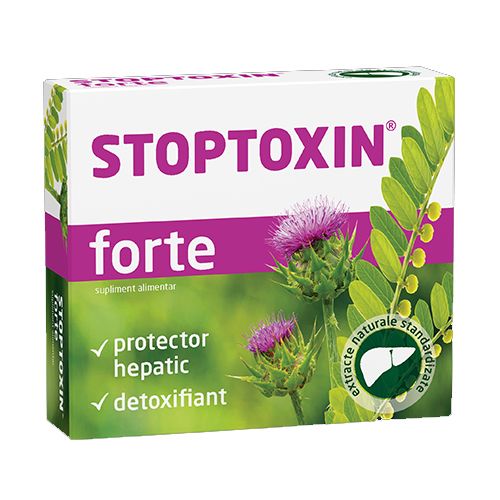 Stoptoxin Forte, Fiterman, 30 capsule - eMAG.ro