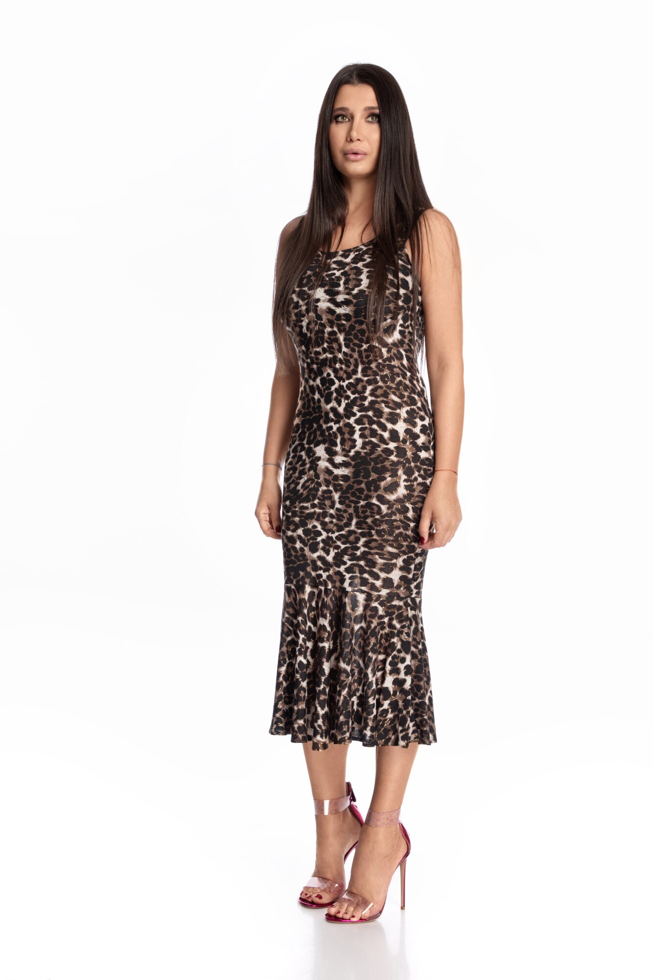 Rochie Animal Print Spin Mama 50 - eMAG.ro
