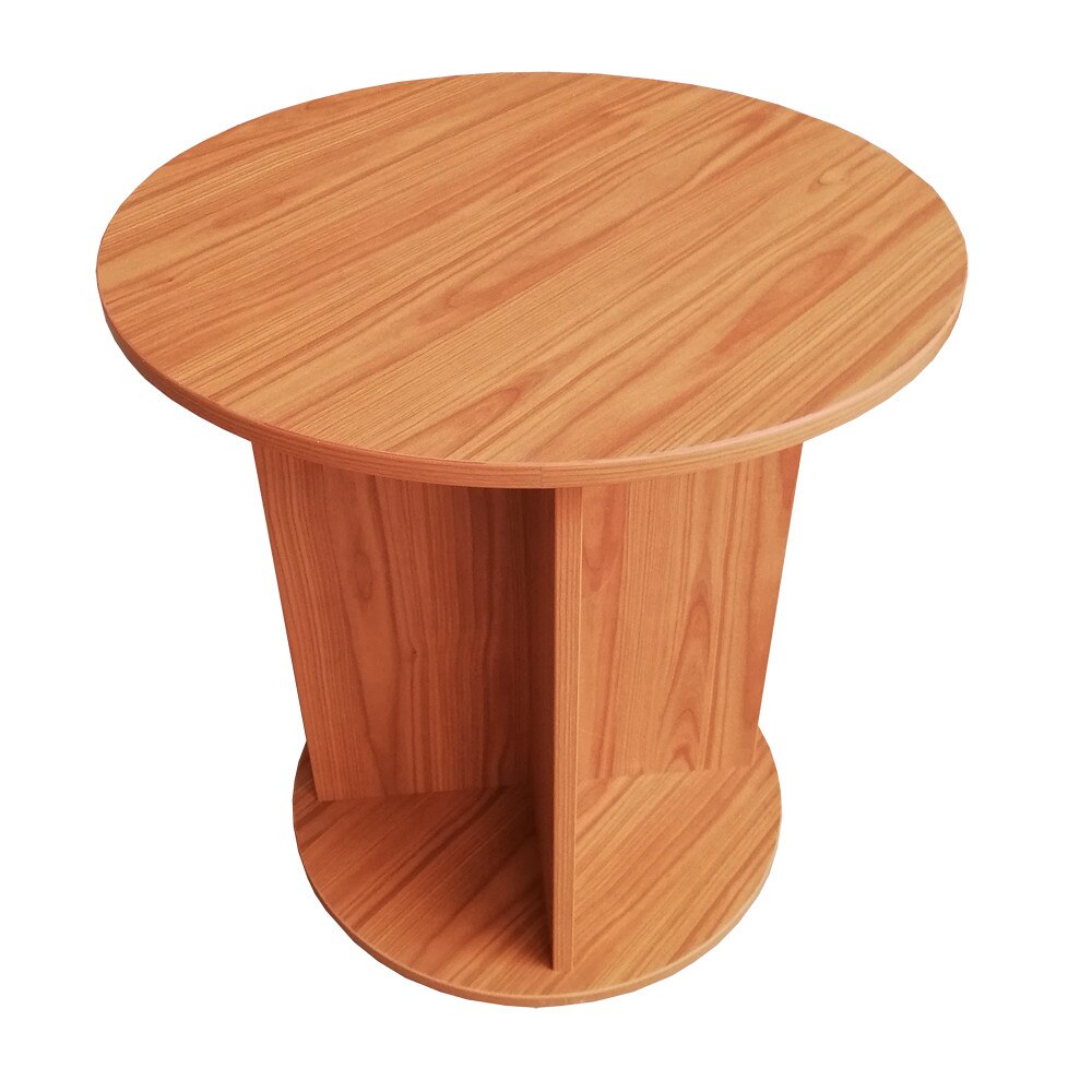 Masuta rotunda, cu rotile, Palma, pal cires, 610/ 500 x 720 mm - eMAG.ro