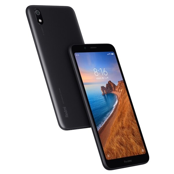 Комплект Смартфон Xiaomi Redmi 7A Dual Sim 16GB, Black + WOWFIXIT течен ...
