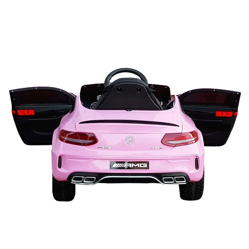 Mercedes C63 pink 3853 12V Elektromos kisautó 2.4GHz szülői ...