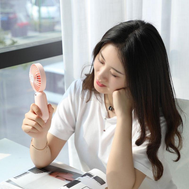 Ventilator Portabil Baseus, Firefly Mini Fan, Roz - eMAG.ro