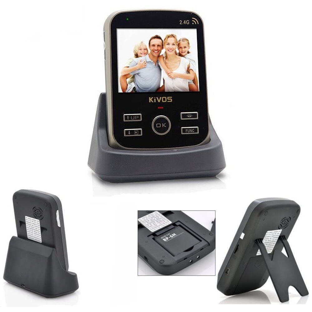 Monitor videointerfon wireless KIVOS KDB301 cu senzor de prezenta - eMAG.ro