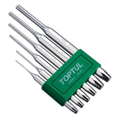 Set dorn pentru gaurire 6 piese, Toptul - eMAG.ro