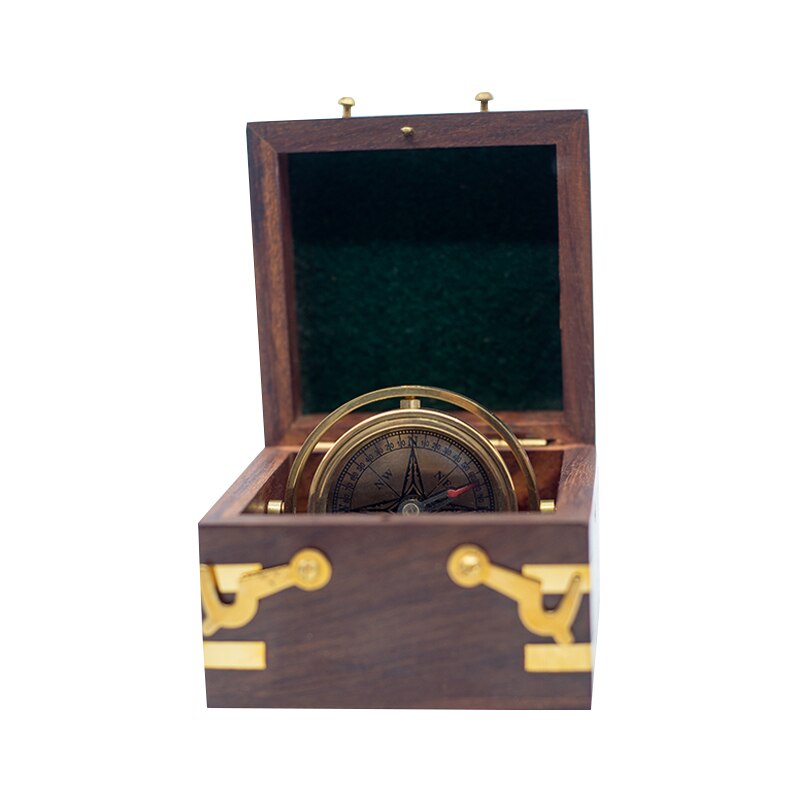 Compas navigatie de birou Ecobra Nostalgic realizat manual cu design ...