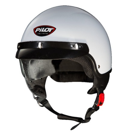Casca moto / scuter PILOT SCOOT - alb, L - eMAG.ro