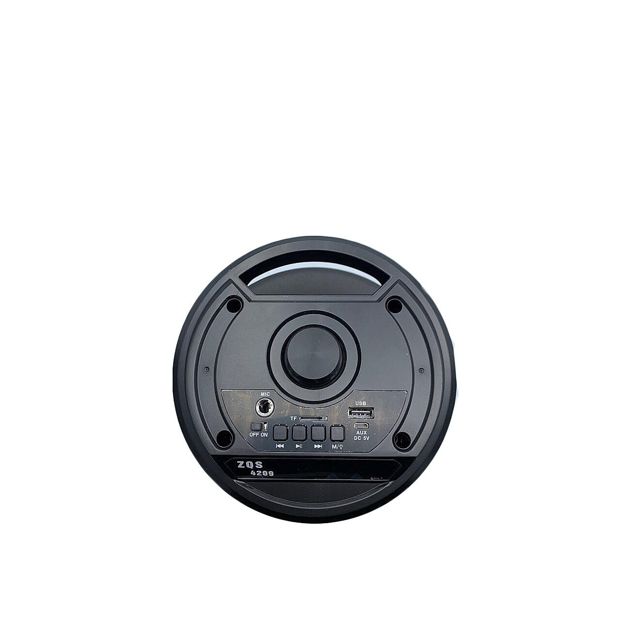 Boxa Audio Portabila cu Conectivitate Bluetooth, Lumini LED pe Woofere ...