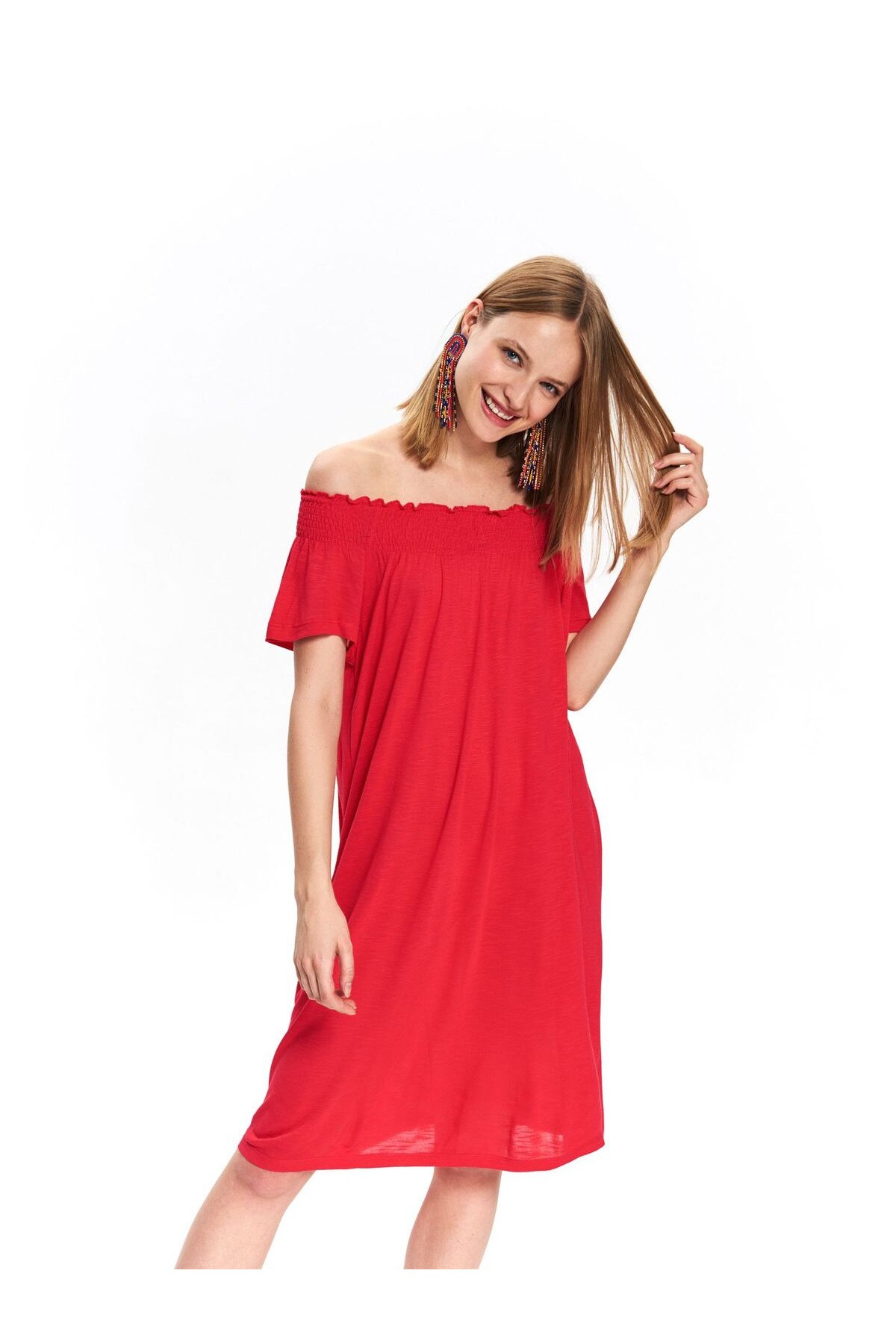 Rochie de vara, Top Secret, 71540, roz pal, 42 EU - eMAG.ro