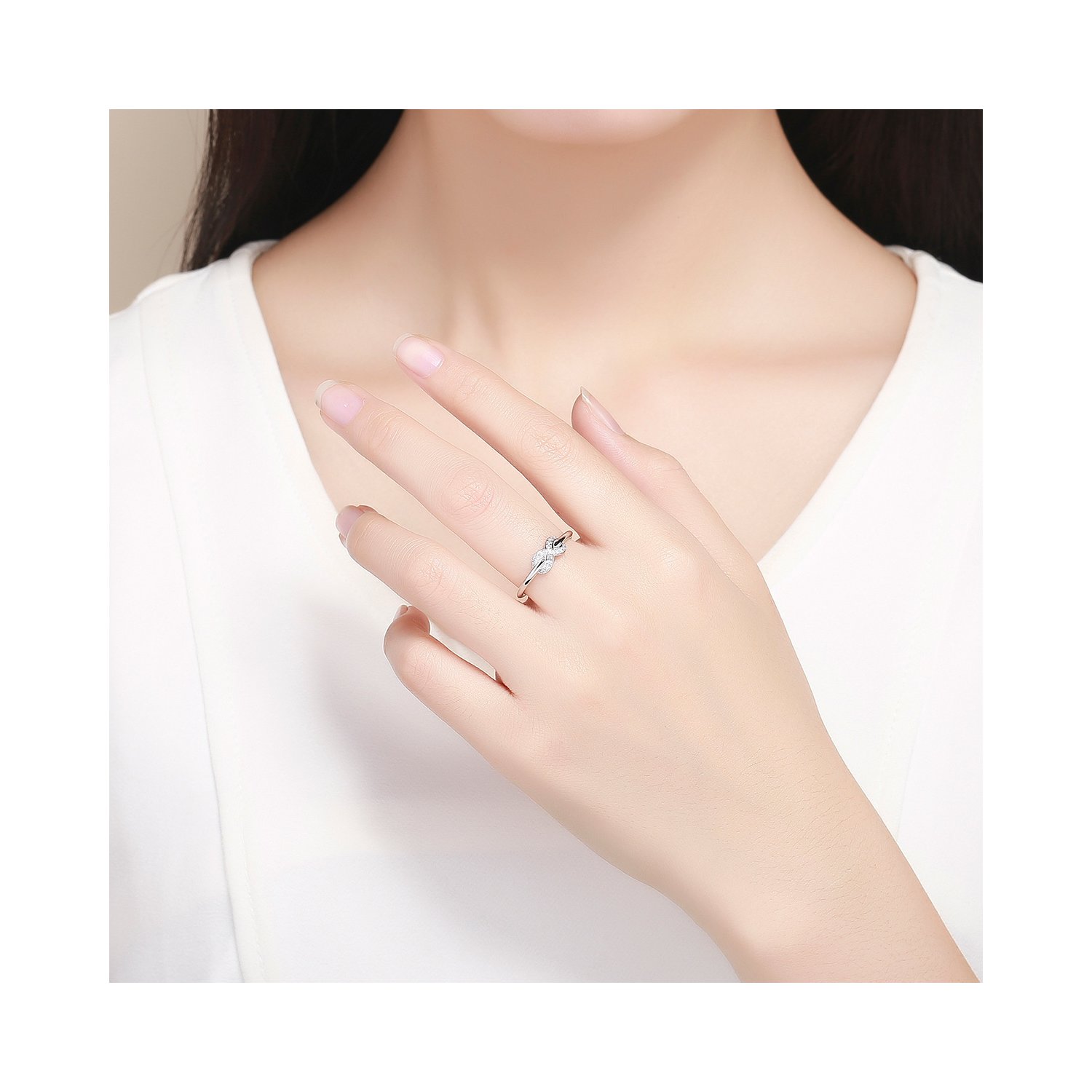 Inel din argint Crystal Infinite 7 - eMAG.ro