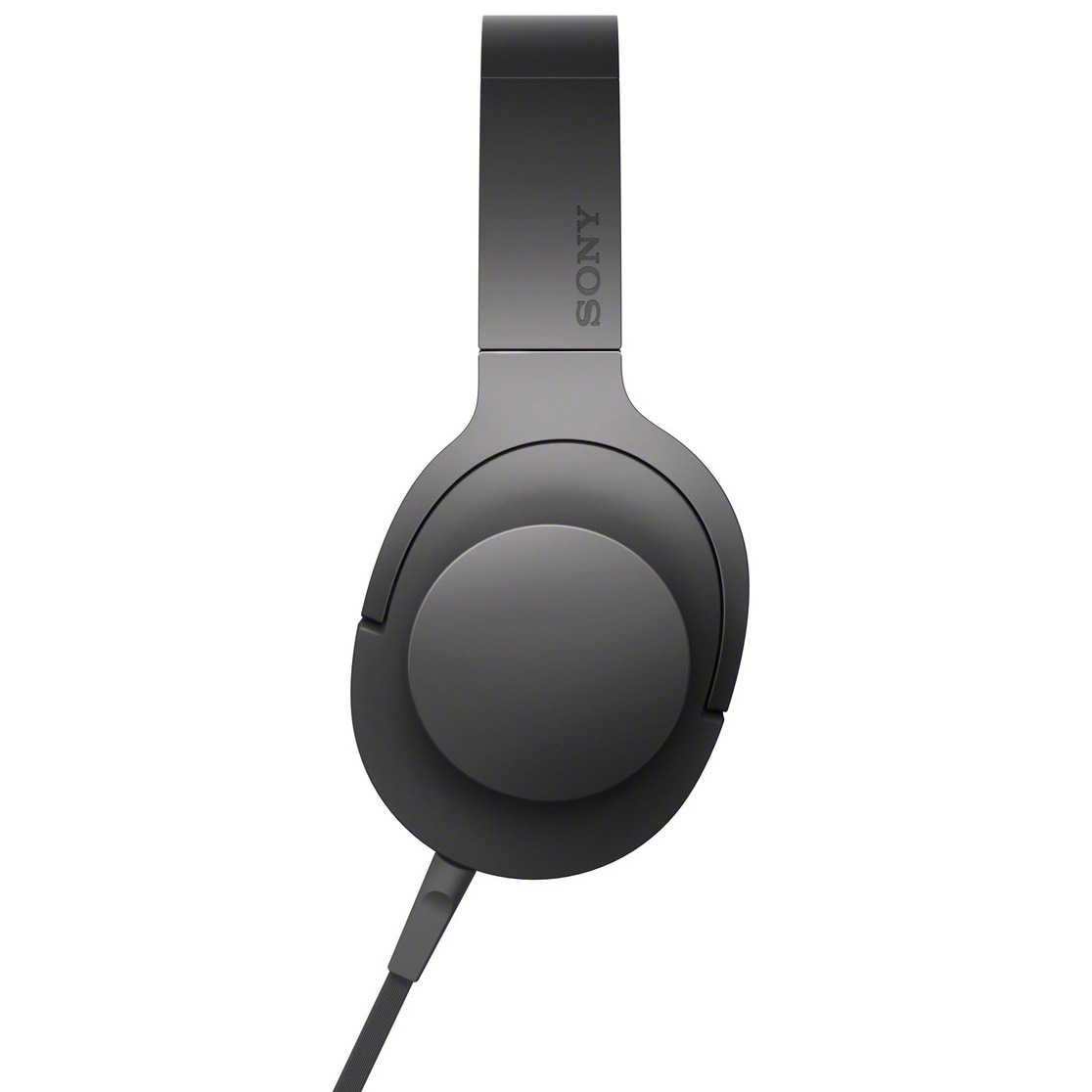 Casti audio cu banda Sony Hi Res MDR-100AAPB, Negru - eMAG.ro