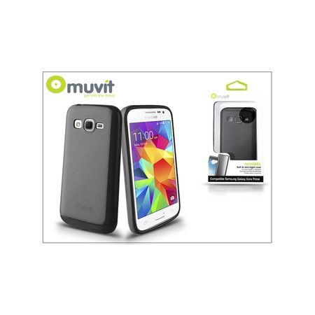Samsung SM-G360F Galaxy Core Prime hátlap - Muvit miniGel - black - eMAG.hu