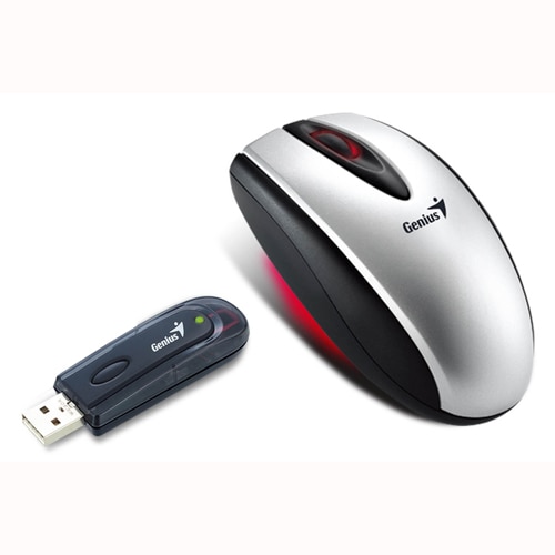 Mouse Genius Wireless Mini Navigator USB, argintiu - eMAG.ro