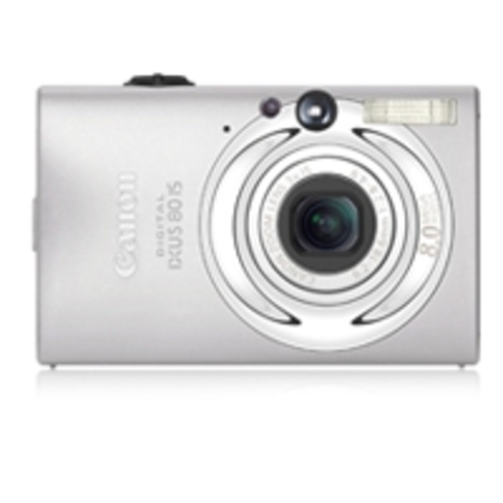 Aparat foto digital Canon Ixus 80IS, 8MP, argintiu - eMAG.ro