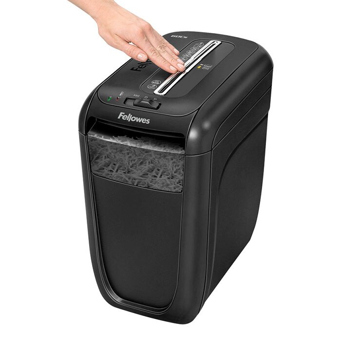 Шредер за документи Fellowes Powershred 60cs 10 листа напречен Din P