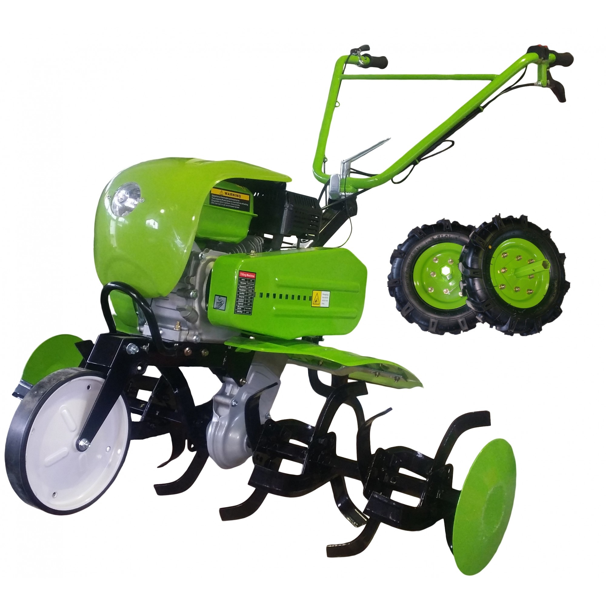 Motosapa WM 500 -7 CP cu far si freza 100 cm, cutite mari + GRATUIT ...