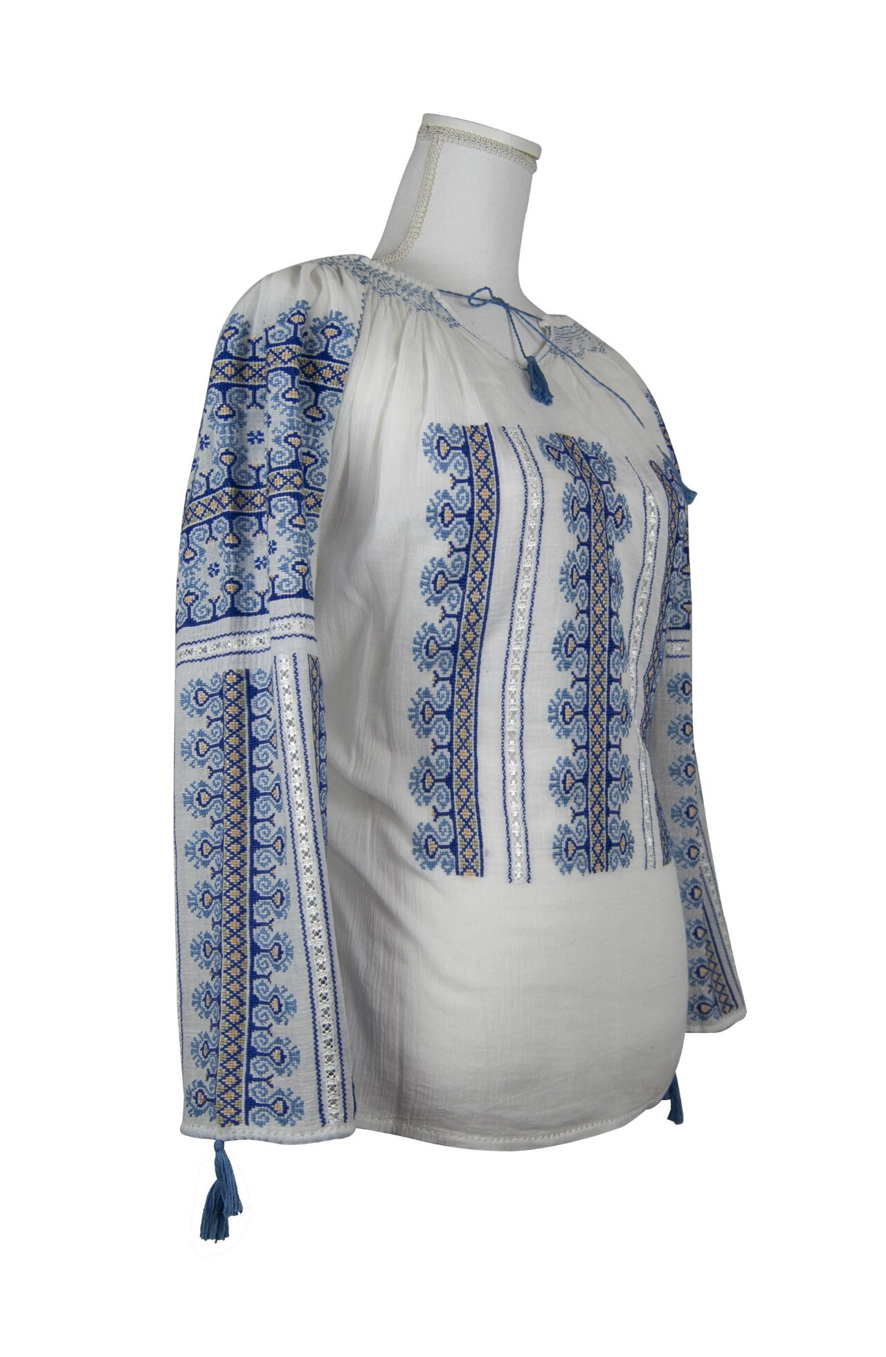 Ie traditionala romaneasca, maneca lunga, model Creste (IE_27_A ...