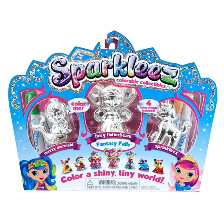 Figurine, Sparkleez, Tiny Sparkleez-Shiny Metallic-Fantasy, Argintiu ...