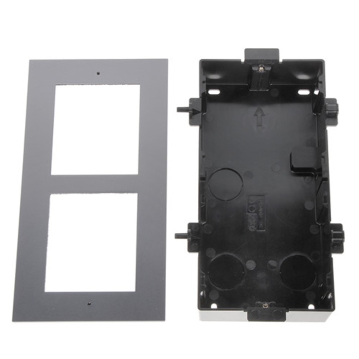 Rama Montaj Aparent, 2 Module, Pentru Interfon Modular - Hikvision Ds ...