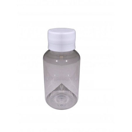 Set 150 flacoane pet, transparente, cu capac, 100 ml - eMAG.ro