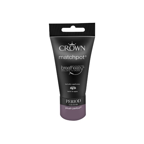 Тестер интериорна боя Crown Period Collection Plush Parlour, 40 мл ...