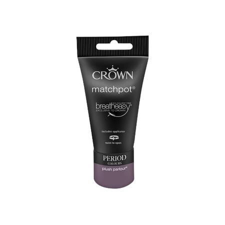 Тестер интериорна боя Crown Period Collection Plush Parlour, 40 мл ...