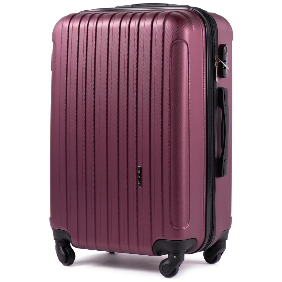 Set Troler, WINGS, FLAMINGO, ABS, 4 Roti, M+L Extensibil, 3 Piese ...