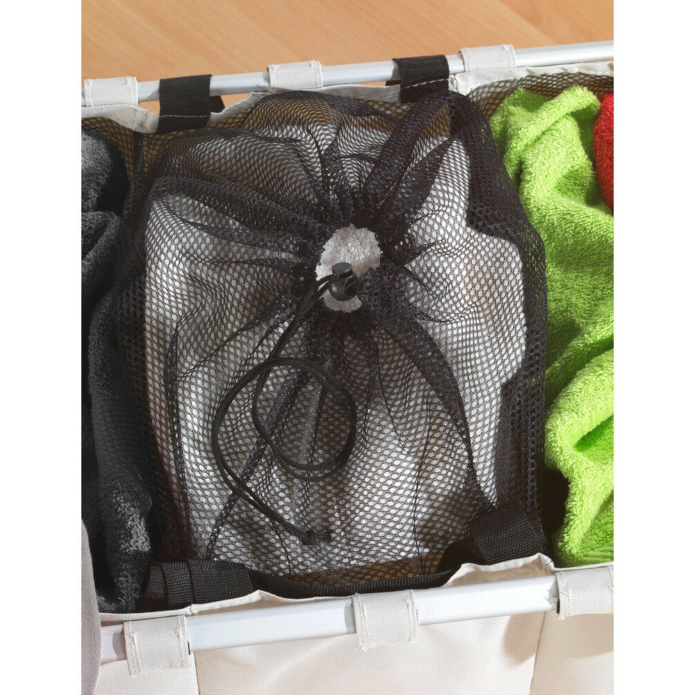 Cos pentru rufe 3in1, Wenko, Bej, 63x57x38 cm - eMAG.ro