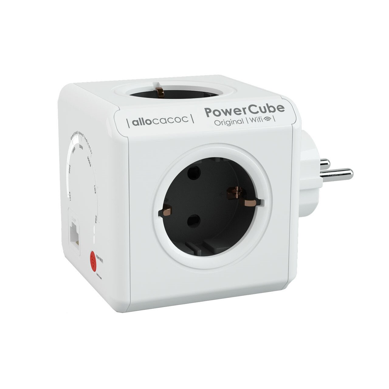 Разклонител - Allocacoc POWER CUBE WiFi 9610 4outlets - eMAG.bg