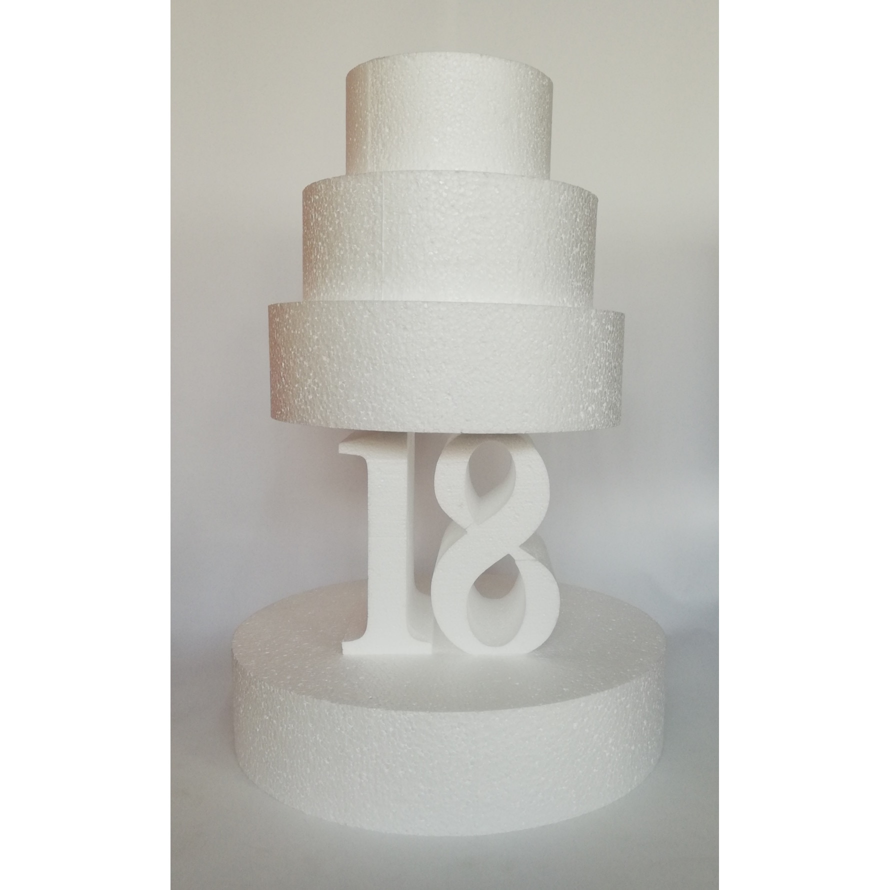 Macheta rotunda tort, 18 Ani, VALITIME VDR, 4 etaje poliester ...