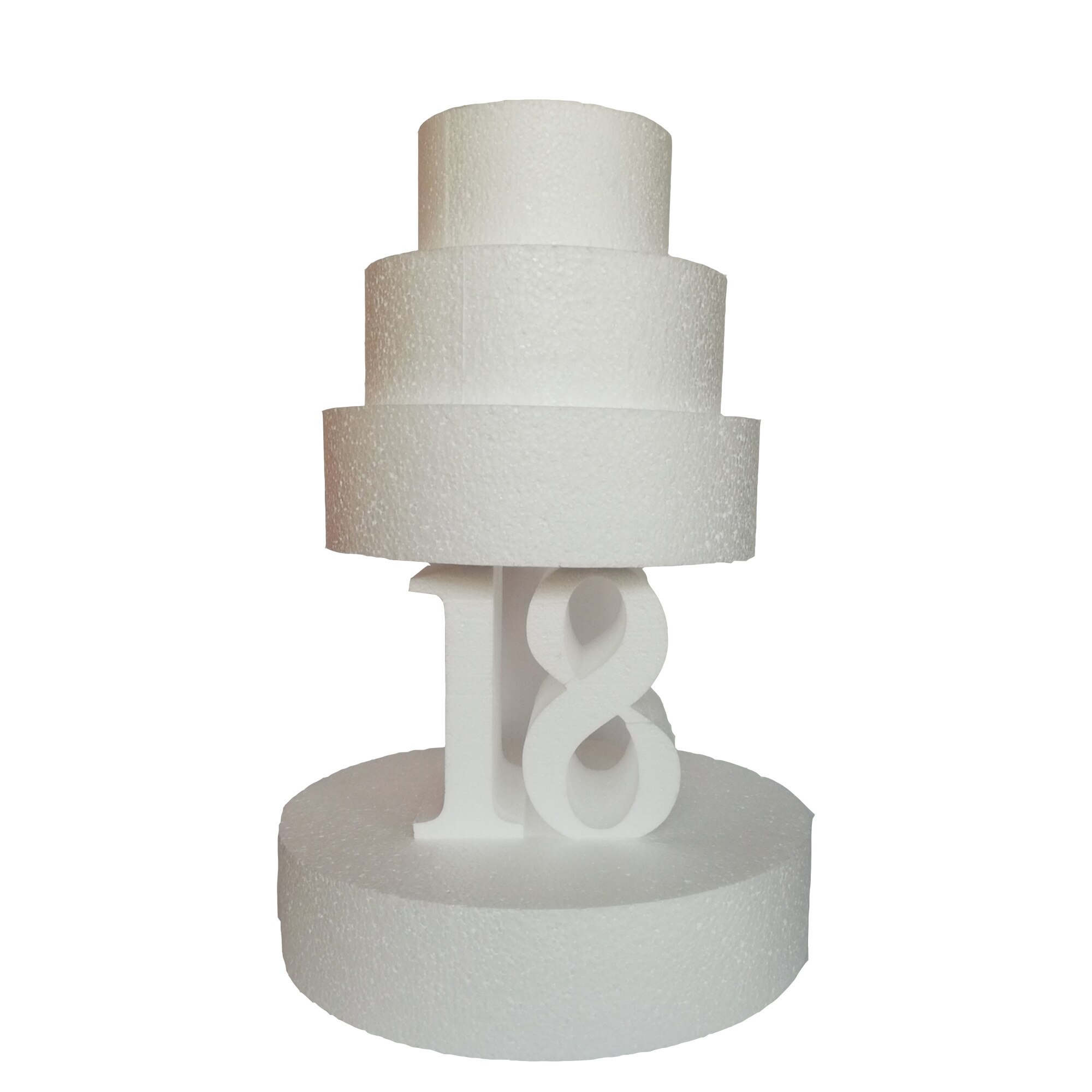 Macheta rotunda tort, 18 Ani, VALITIME VDR, 4 etaje poliester ...