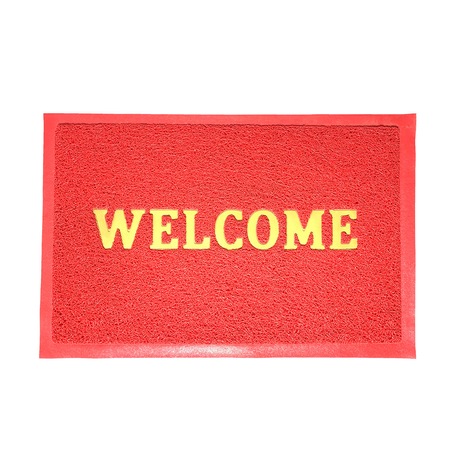 Pres Intrare Welcome 58x30 Rosu - eMAG.ro