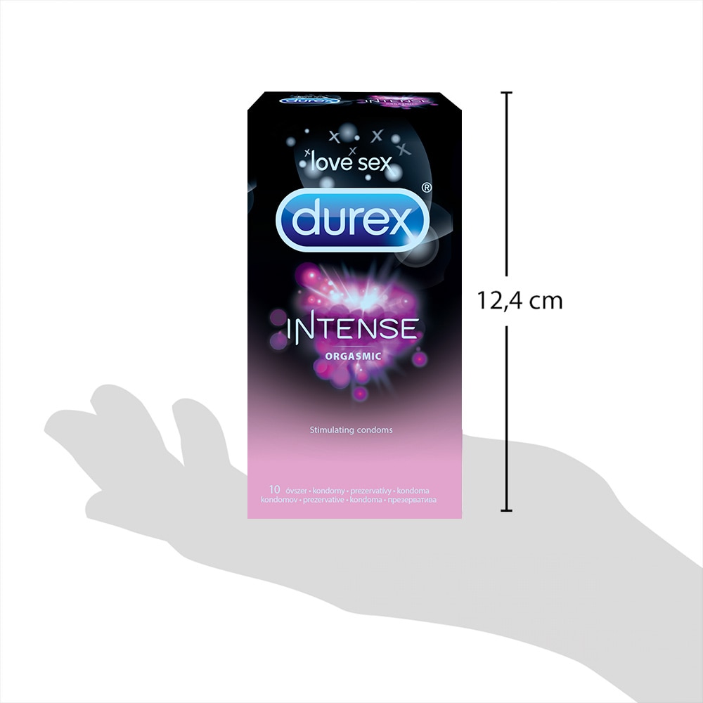 Durex Intense Óvszer diszkrét csomagolás, 30 darab - eMAG.hu