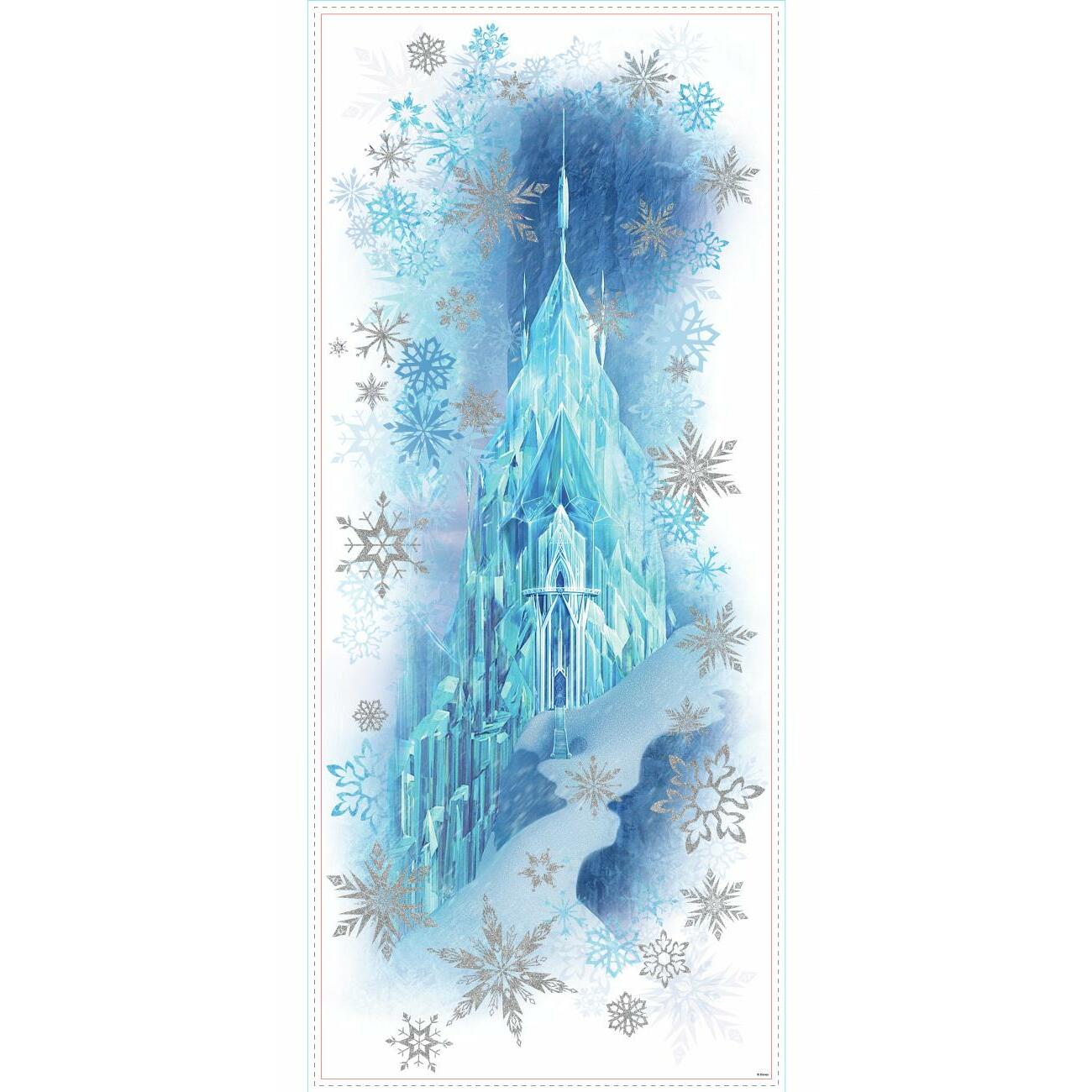 Sticker gigant PALATUL DE GHEATA - ELSA si ANNA | 2 colite de 45,7 cm x ...