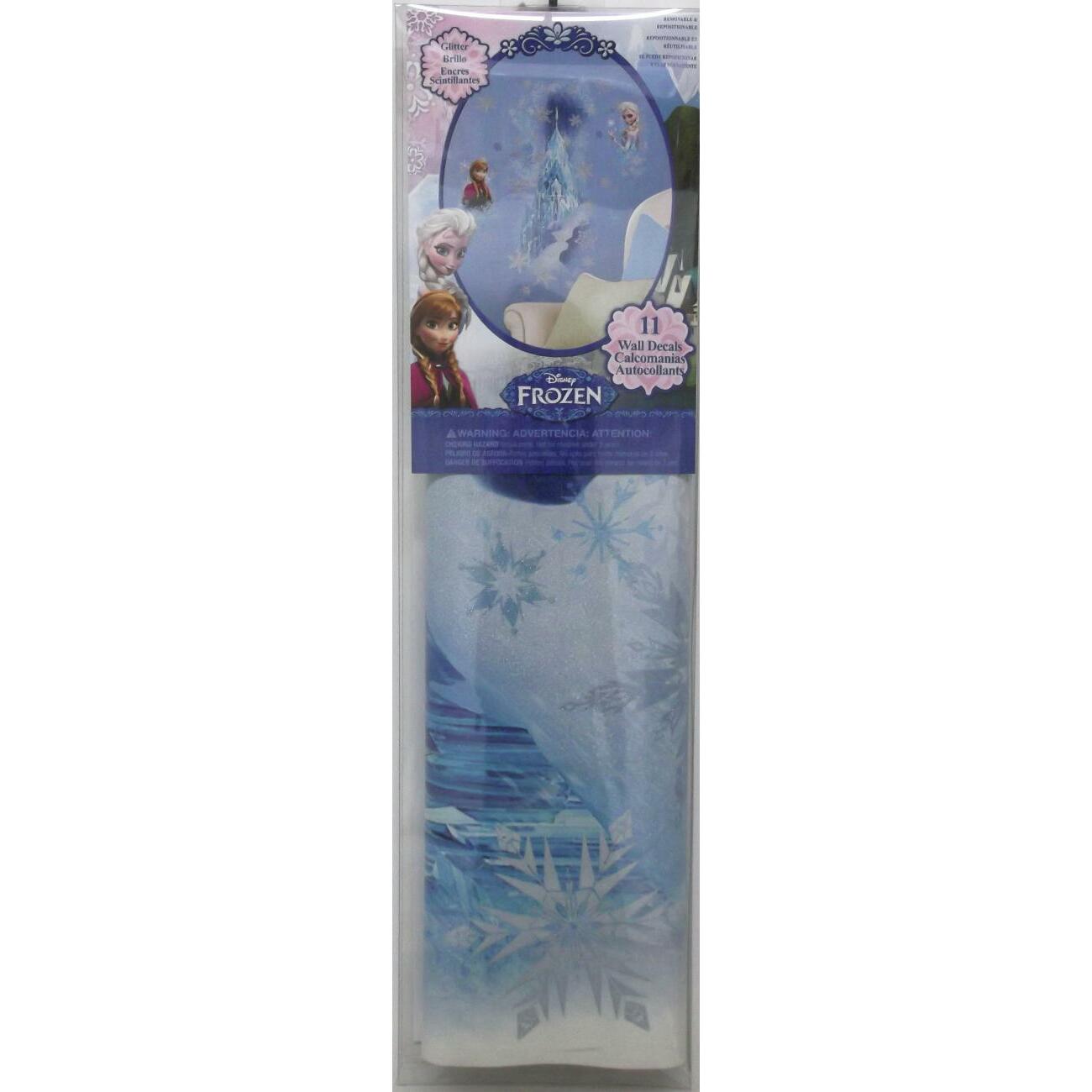 Sticker gigant PALATUL DE GHEATA - ELSA si ANNA | 2 colite de 45,7 cm x ...