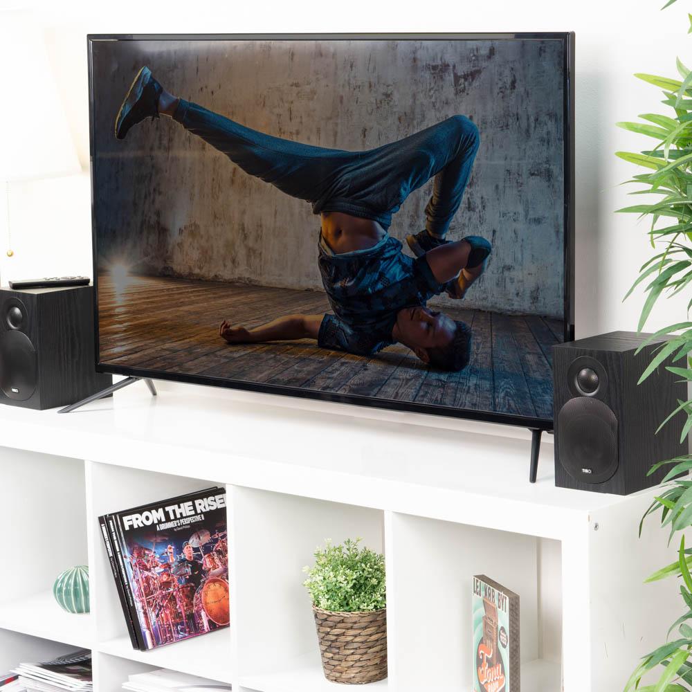 Boxe active de raft Tibo Plus2.1, 2x35W, Bluetooth, Hi-Fi, Black - eMAG.ro