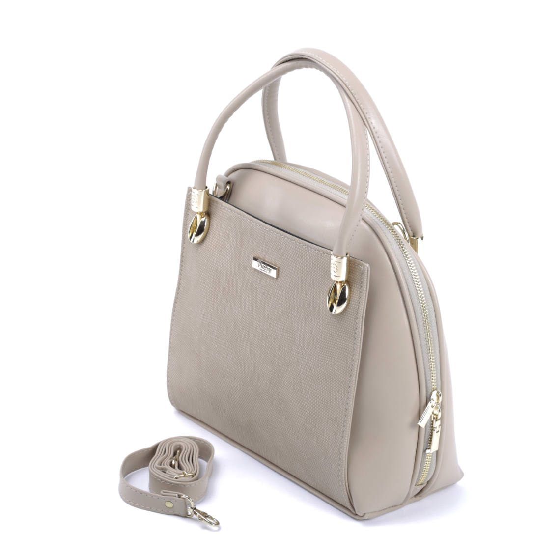 Prestige Púder Színű Rostbőr Kézitáska PRE-M80-POWDER - eMAG.hu