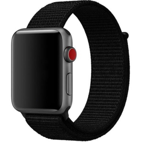 Aha Style Каишка за Apple Watch 1,2,3,4, 38/40mm, Velcro Nylon Sport ...