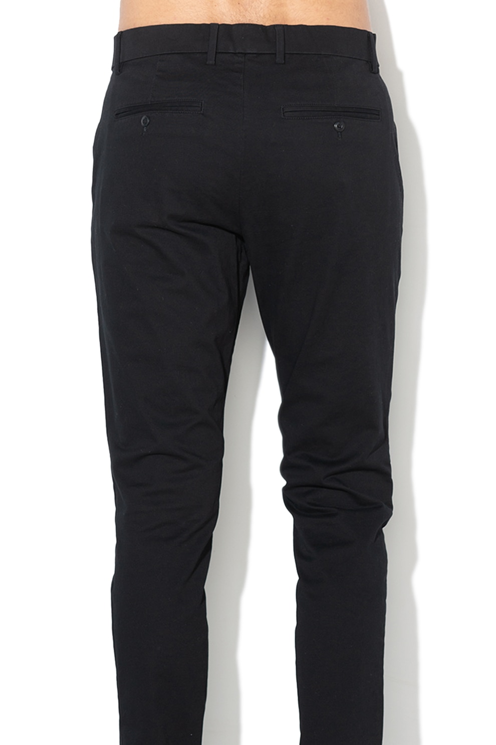GAP, Pantaloni chino slim fit GapFlex, Negru, W30-L32 - eMAG.ro