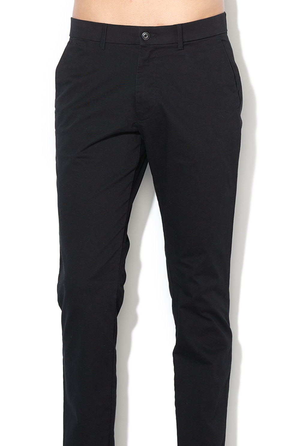 GAP, Pantaloni chino slim fit GapFlex, Negru, W30-L32 - eMAG.ro