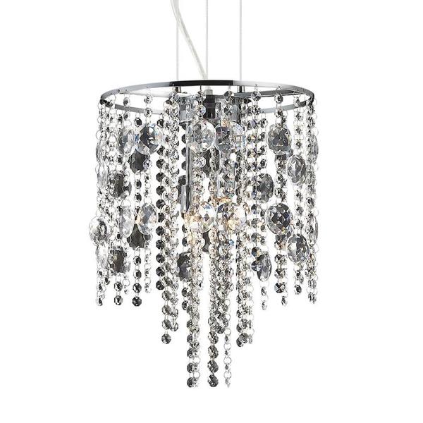 Полилей, Evasione SP4, IDEAL LUX, метал, кристал, хром - eMAG.bg