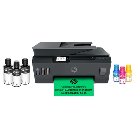 Multifunctional inkjet color CISS HP Smart Tank 615, Inkjet, color ...