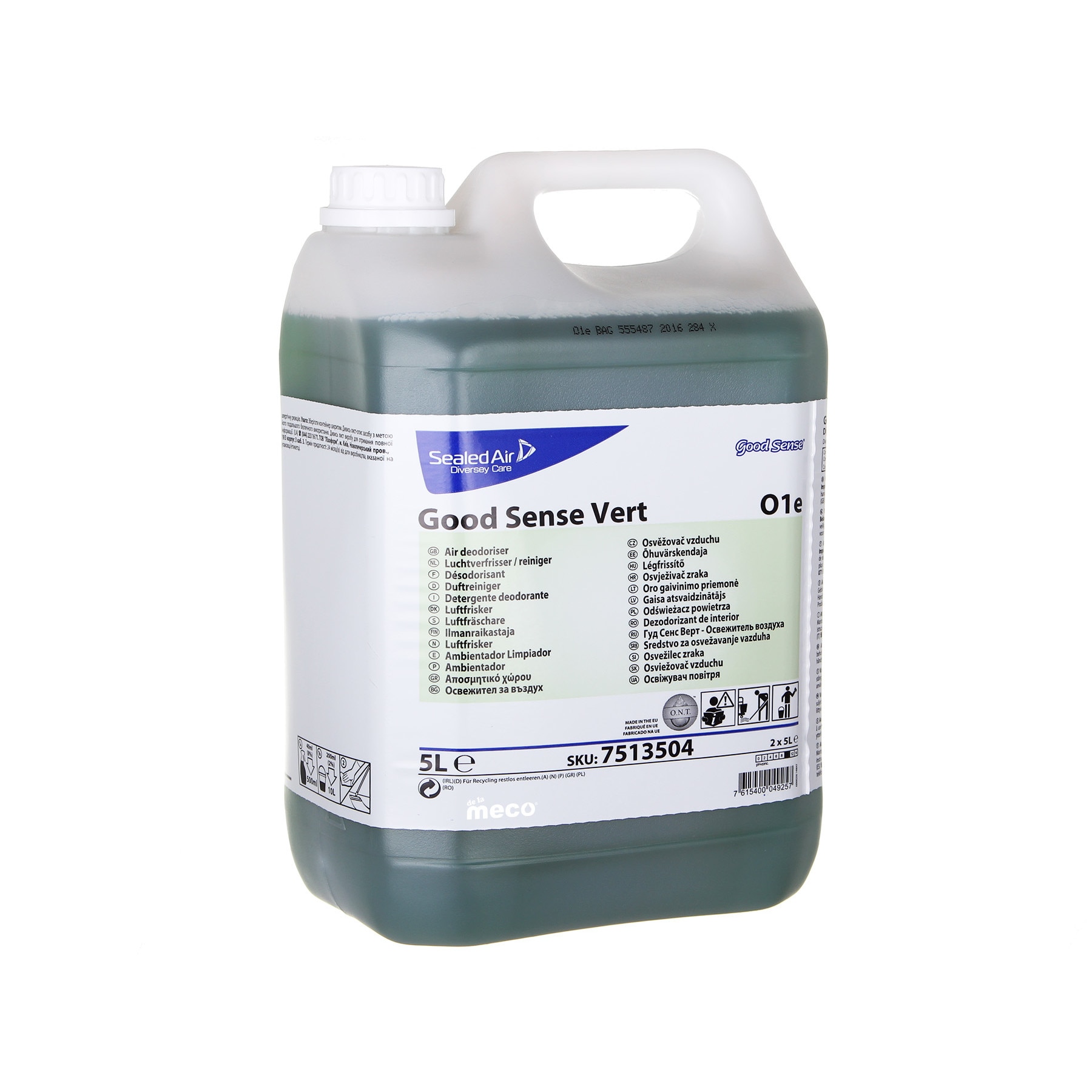 Dezodorizant interior mar verde Good Sense Vert 5L 7513504 - eMAG.ro