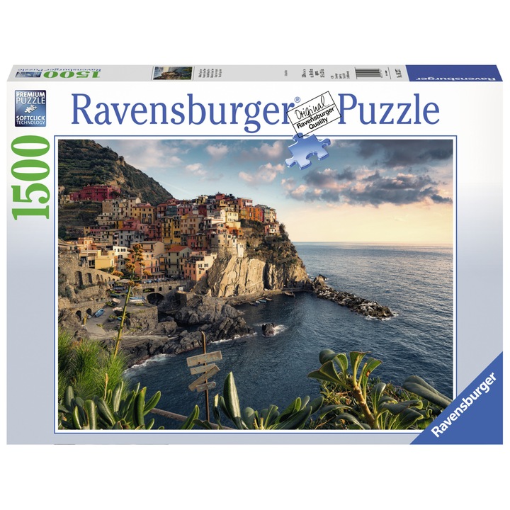 Ravensburger - Cinque Terre puzzle, 1500 darab - eMAG.hu
