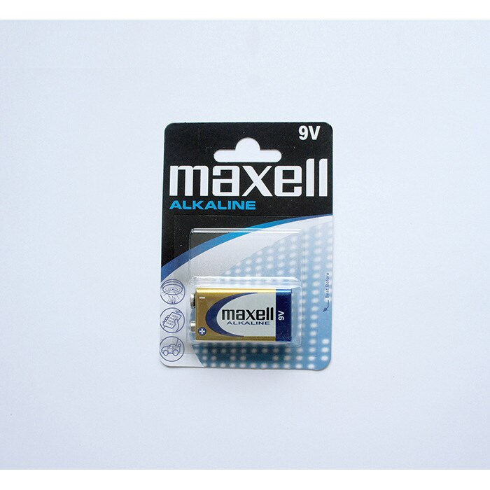 Алкална батерия MAXELL 9V 6LR61 (MN1604) - eMAG.bg