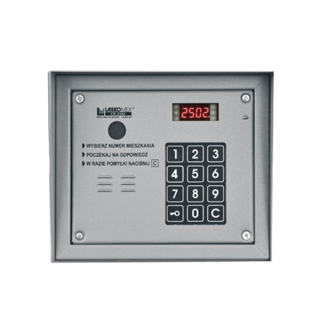 Centrala interfon de bloc Laskomex CP-2503, aparent, 255 posturi, 12 V ...