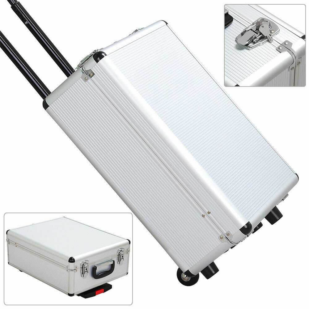 Trusa completa de scule 256 piese in valiza cu roti Troller - eMAG.ro