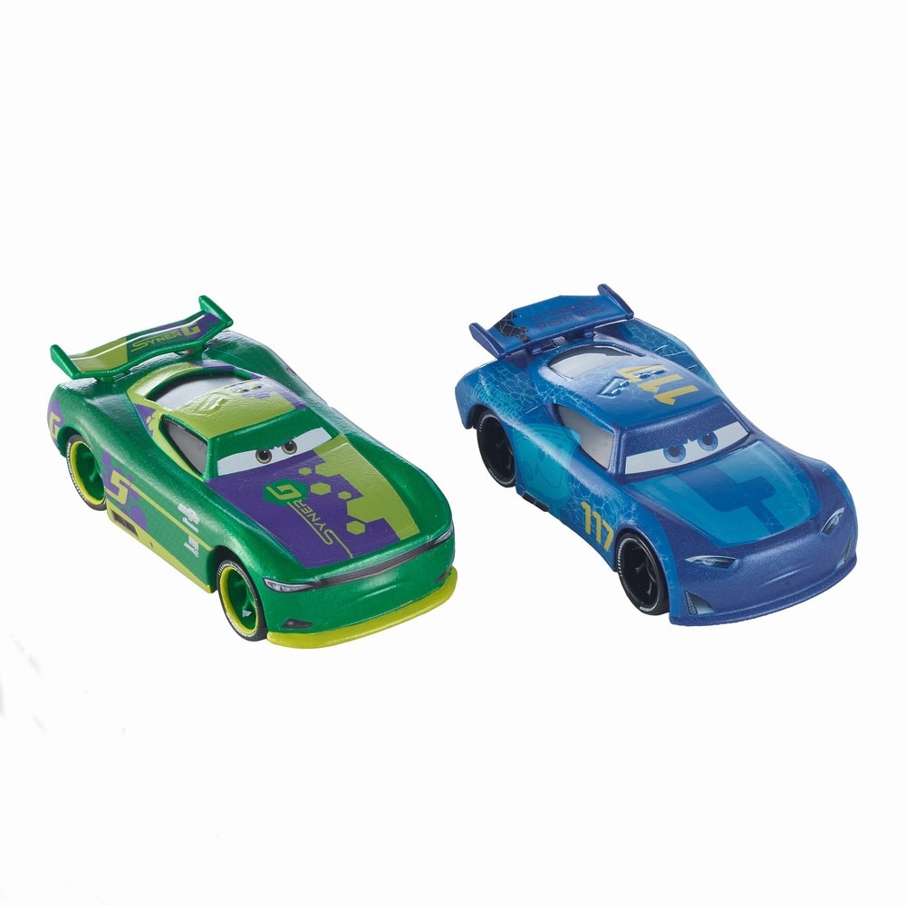 Комплект 2 колички Disney Cars 3, Eric Braker и Spikey Fillups, Мащаб 1 ...