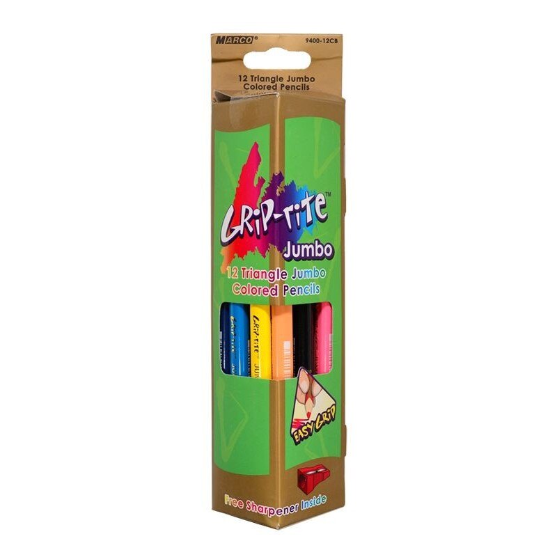 Set creioane colorate Jumbo Marco 12 bucati/set - eMAG.ro