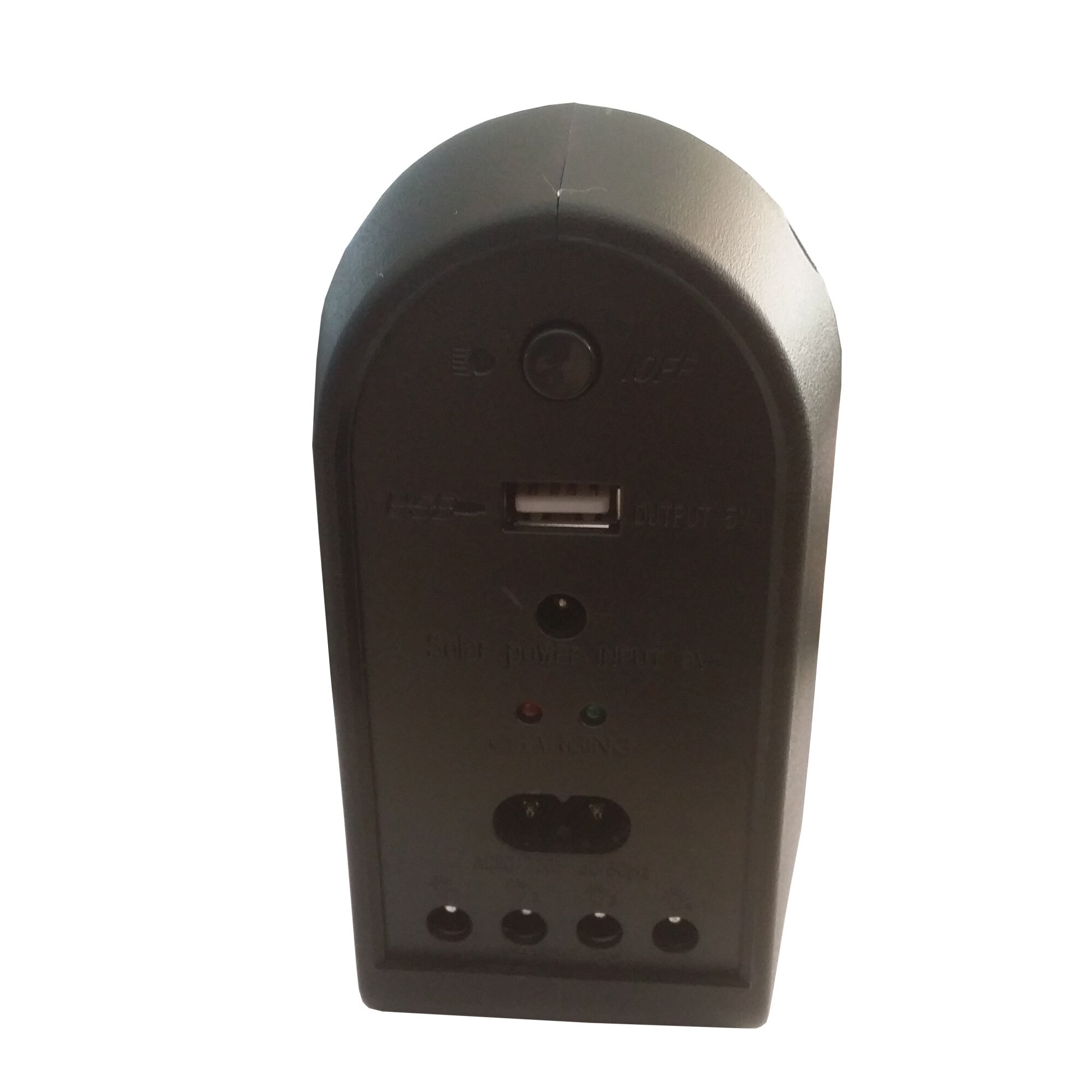 Kit complet mini panou solar 9v / 3-7w si Lanterna cu 3 becuri Led de ...