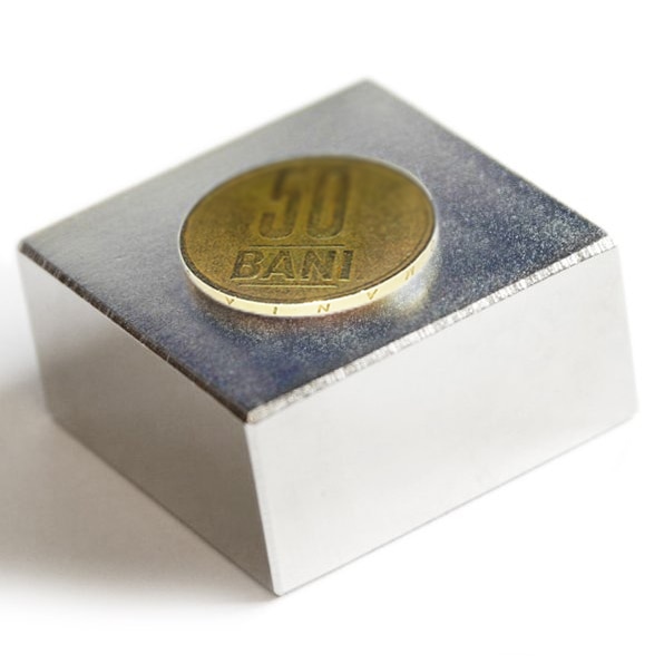 Magnet puternic 40x40x20 mm neodim N42 - eMAG.ro